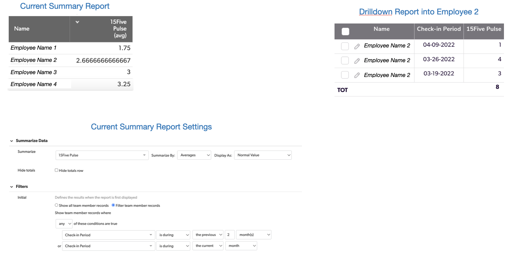 Filtering Summary Reports | Qrew Discussions
